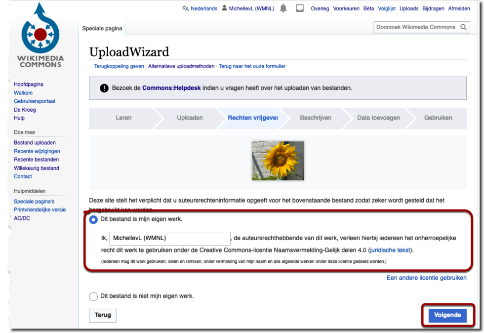Hoe voeg ik een zelfgemaakte foto toe aan Wikimedia Commons ...